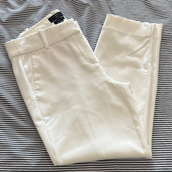 J. Crew | Pants & Jumpsuits | J Crew Off White Slacks | Poshmark